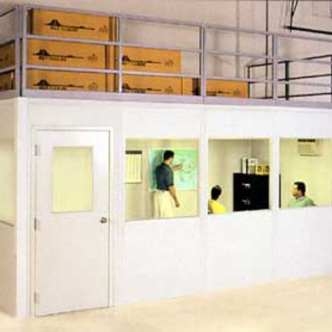 Modular Office with Storage Roof | Material Handling USA