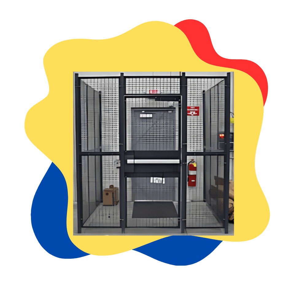 Wire Mesh Modular Cages | Material Handling USA