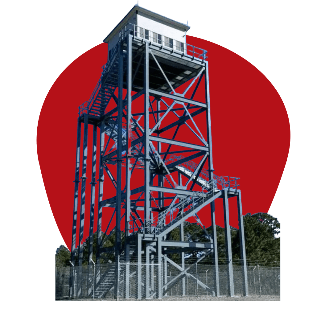 Operator Cab on a 70 Foot Tower for the US Military | MH USA