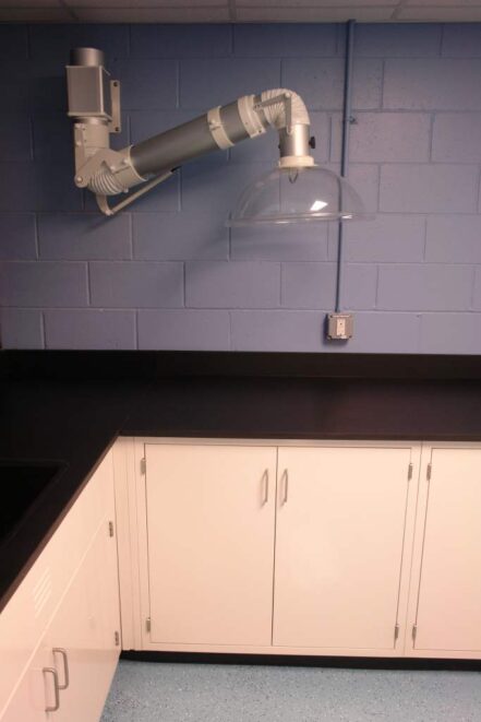 Advanced Laboratory Snorkel Arm Ventilation System | Material Handling USA