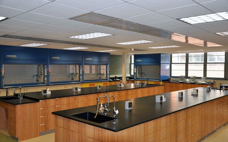 Custom Lab Tables for Princeton University | Material Handling USA
