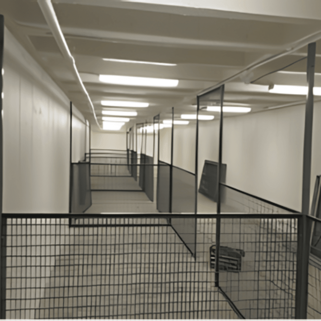 Chain Link Storage Cage | Material Handling USA