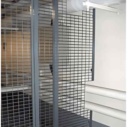 Chain Link Storage Cage | Material Handling USA