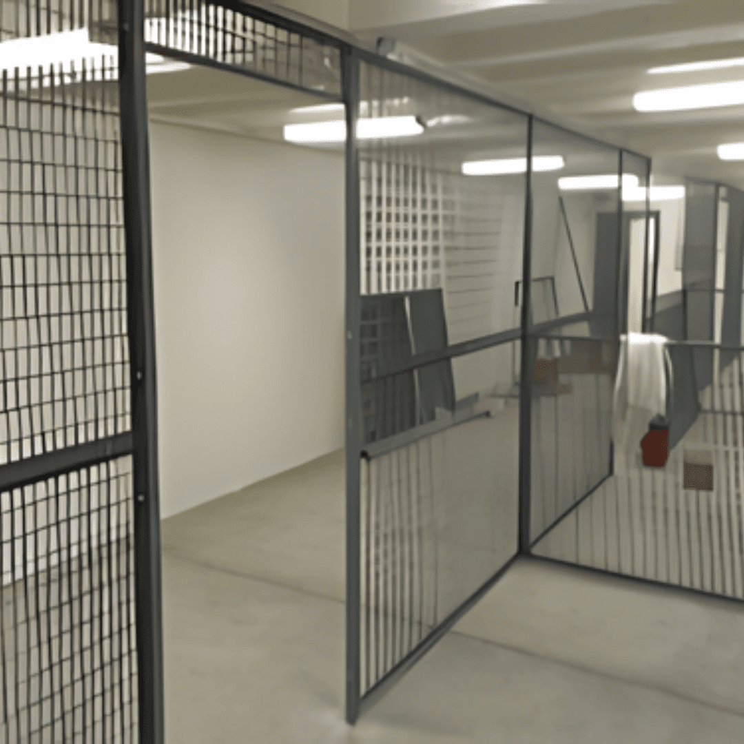 Chain Link Storage Cage | Material Handling USA