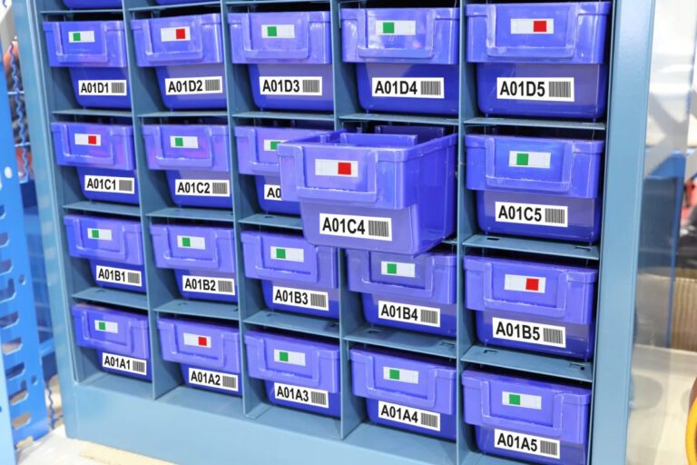 Low Stock Inventory Identifier Stickers | Material Handling USA