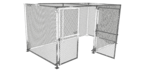 Chain Link Storage Cage | Material Handling USA