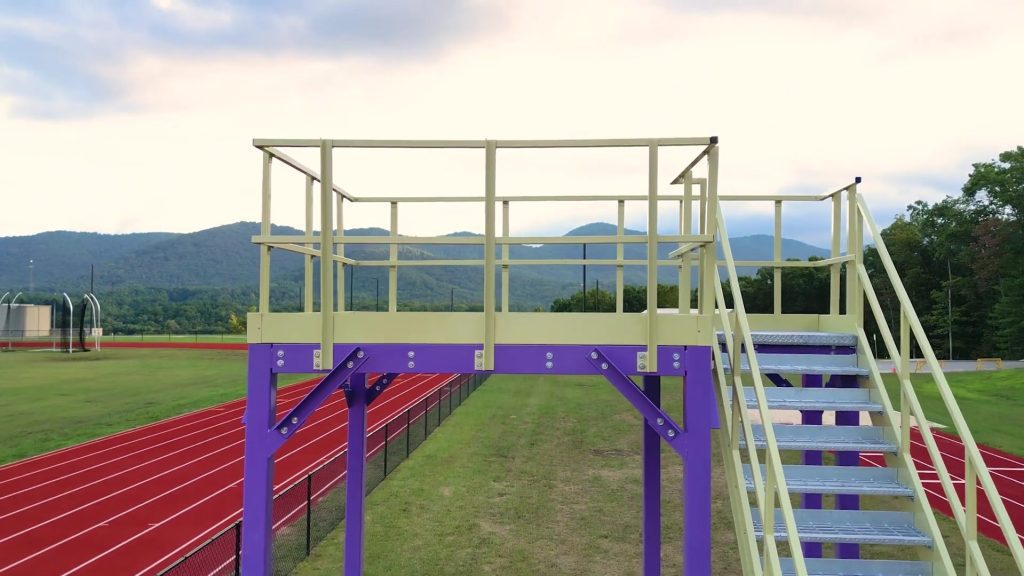 Custom Marching Band Platform | Material Handling USA