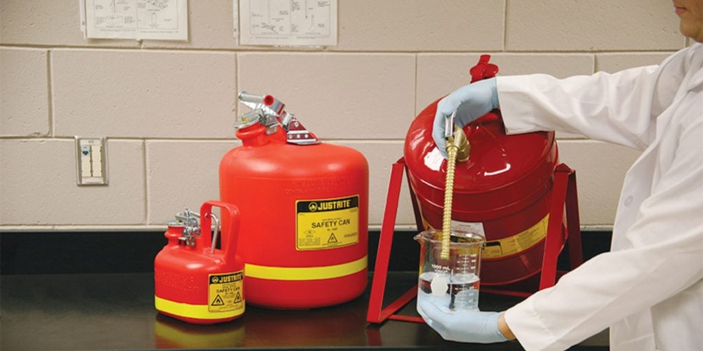 Safety Cans and Containers | Material Handling USA