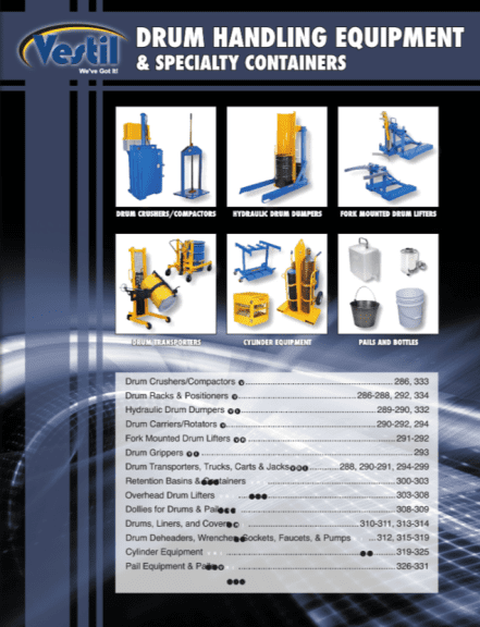 Vestil Brochures | Material Handling USA