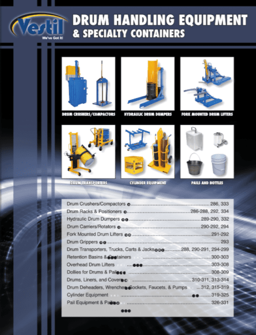 Vestil Brochures | Material Handling USA