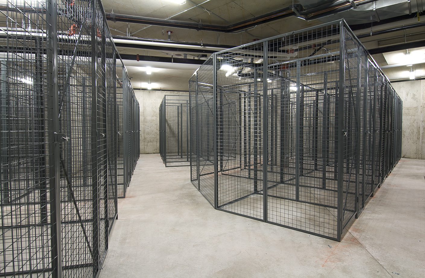 Wire Mesh Storage | Material Handling USA