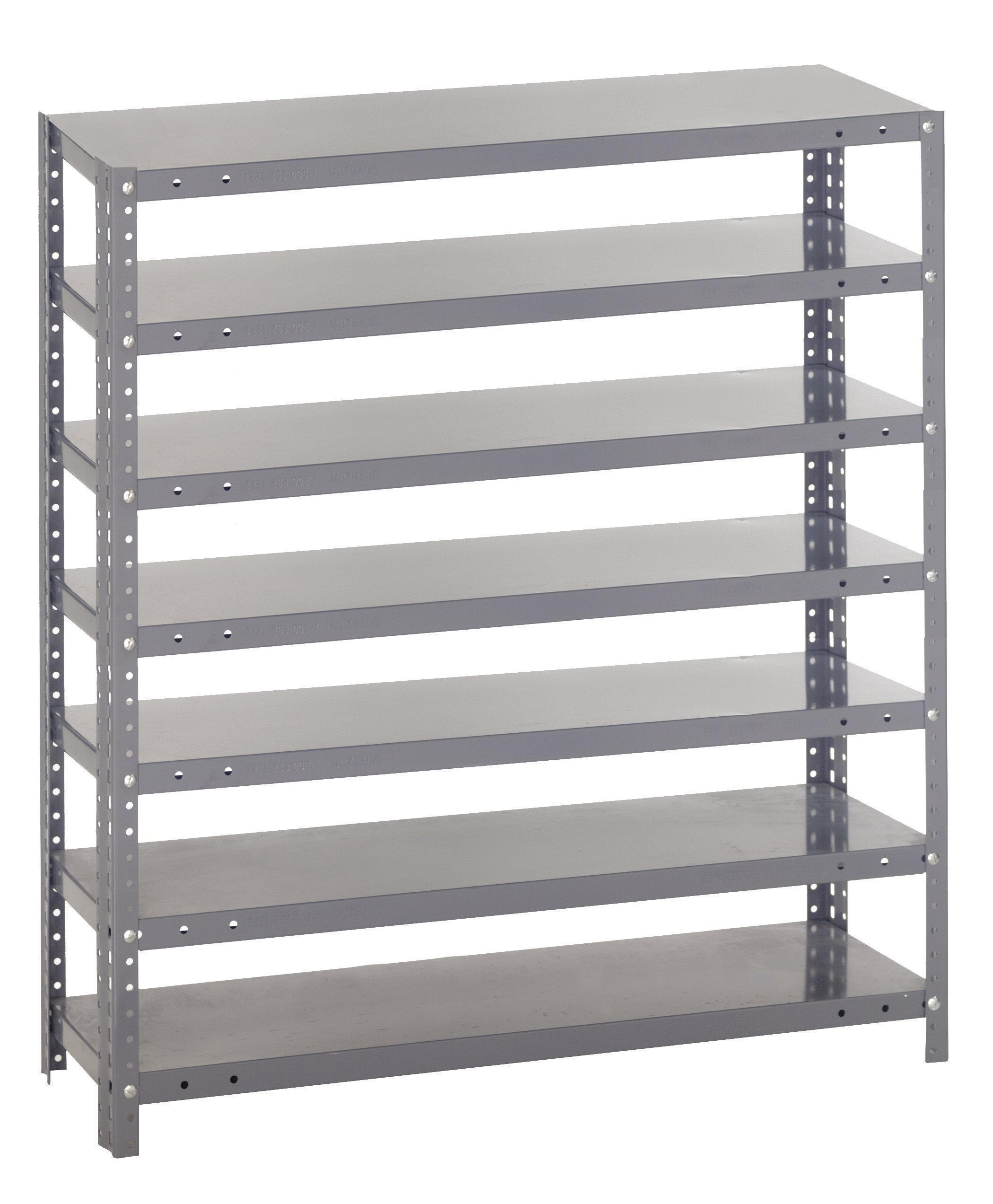 Quantum Shelving Unit, 12"D X 36"L X 39"H, Heavy Duty, 400 Lb. Load ...