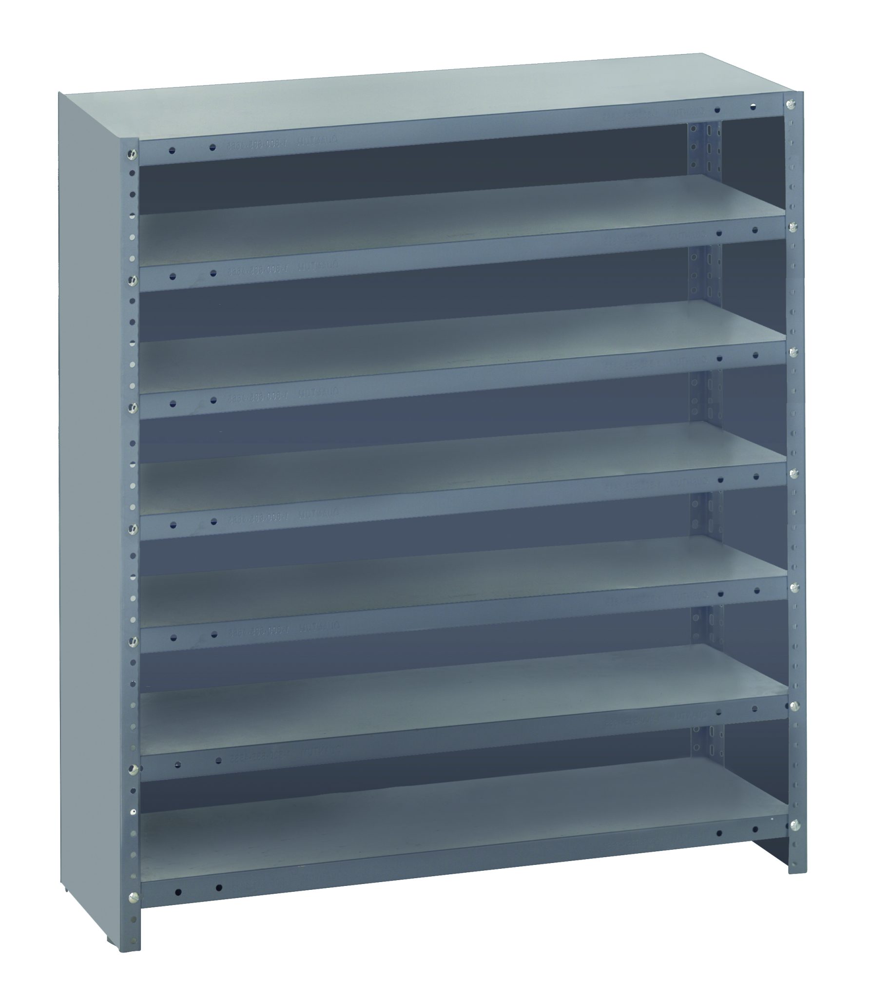 Quantum Shelving Unit, Closed, 18"D X 36"L X 39"H, Heavy Duty, 400 Lb ...