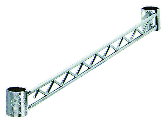Quantum Hang Rail, 60"L, Chrome Plated Finish | MH USA