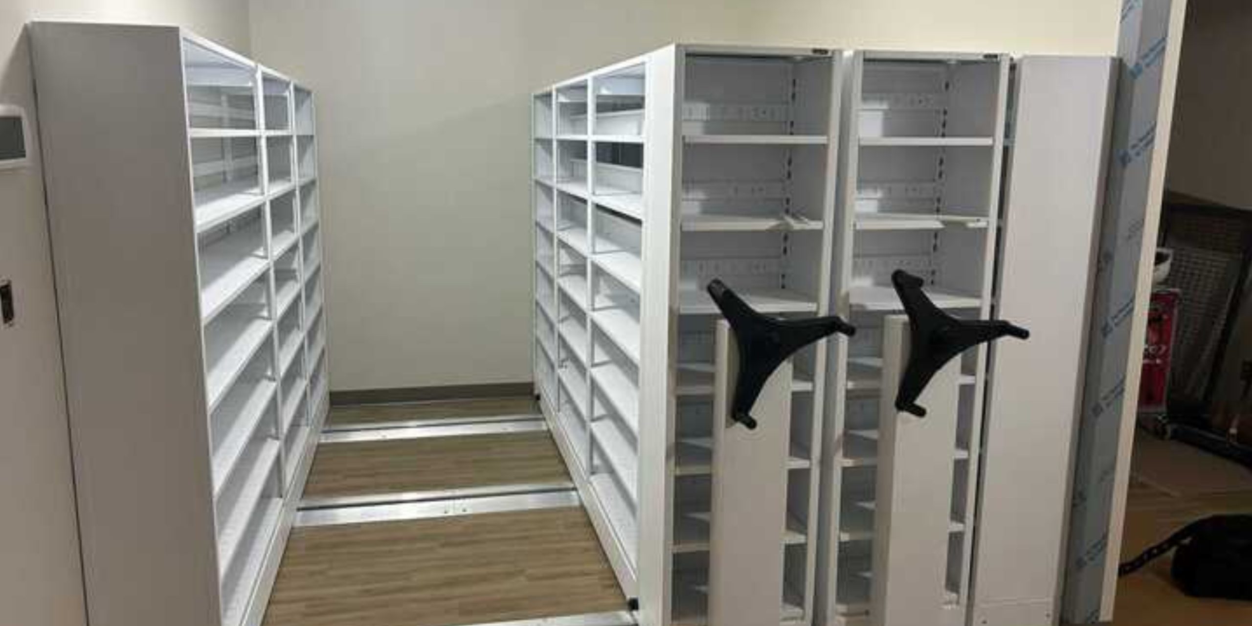 Mobile Shelving System for Parts Storage | Material Handling USA