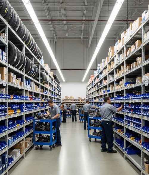 Open vs Closed Parts Room Layouts | Material Handling USA
